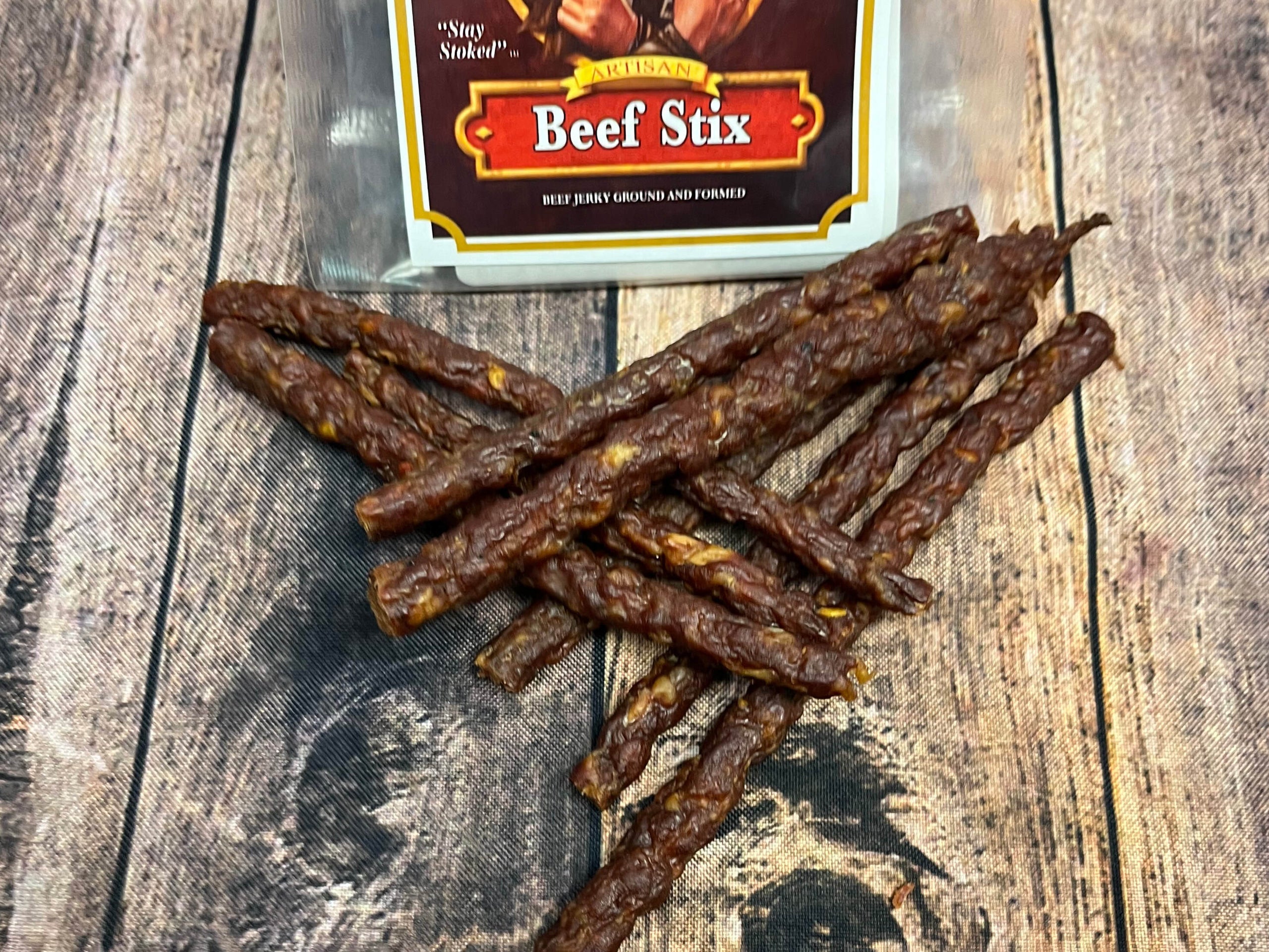 Spicy Garlic Snack Sticks | No Name Cowboy Artisan Jerky