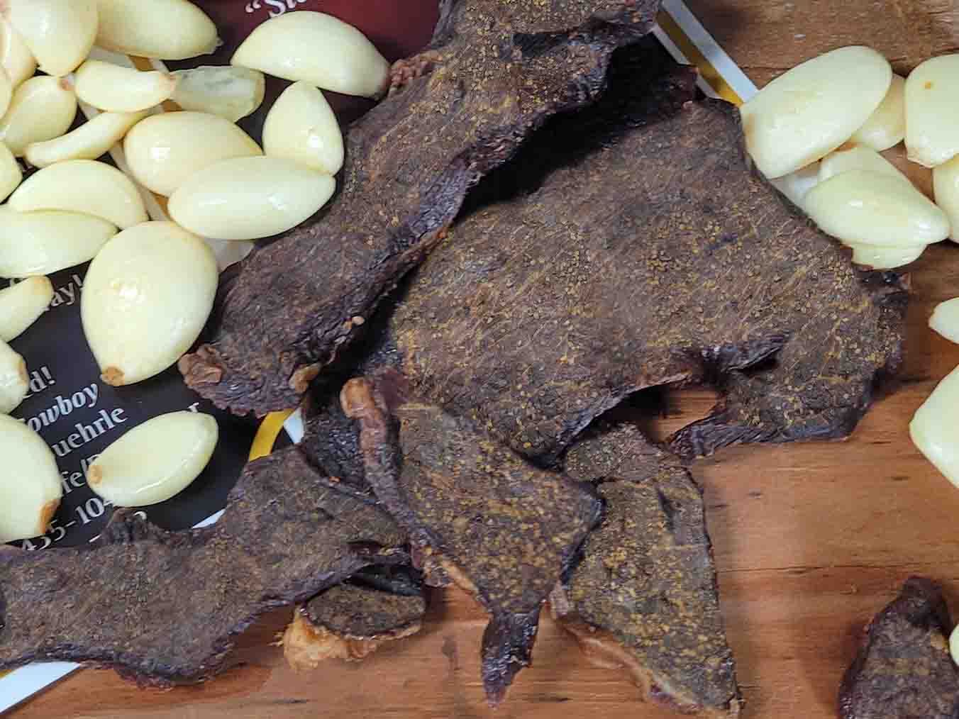 Black Powder Pepper Garlic - Lamb Jerky | No Name Cowboy Artisan Jerky